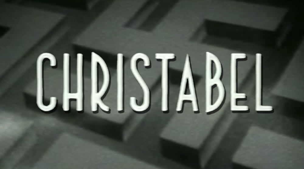 Christabel | BACKLIGHT